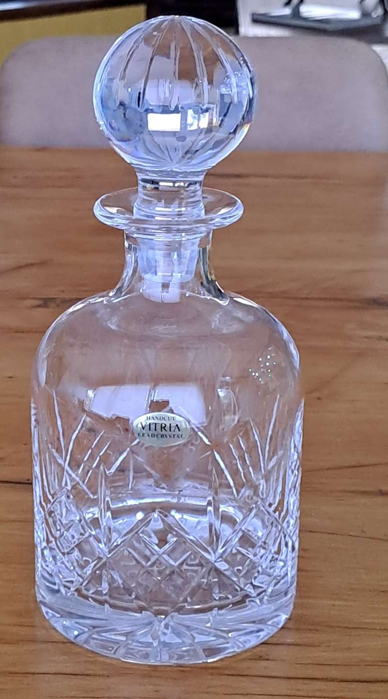 Decanters - Vitria Cut Crystal Decanter for sale in Pietermaritzburg ...