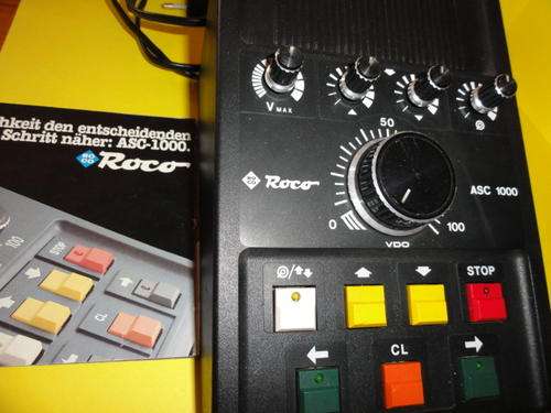 Railway - ROCO HO/N GAUGE ASC 1000 CONTROLLER AC/DC OUTPUT VARIABLE ...
