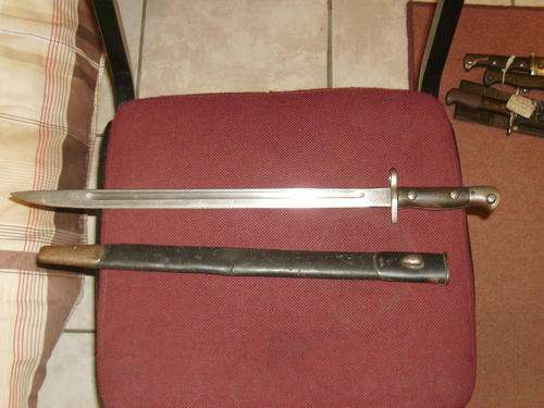 Bayonets - 303 bayonet, british 1907 sanderson, for lee enfield rifle ...