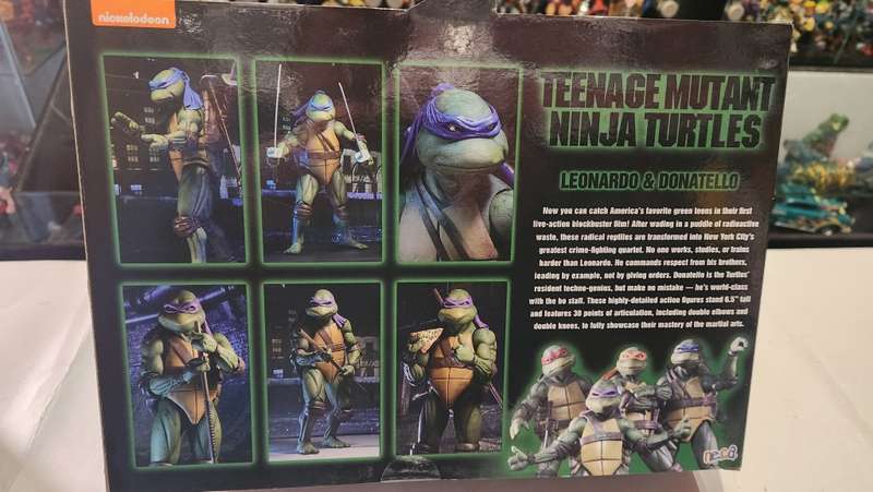 TV, Movies & Video Games - Moc Neca Tmnt Leonardo and Donatello Figure ...