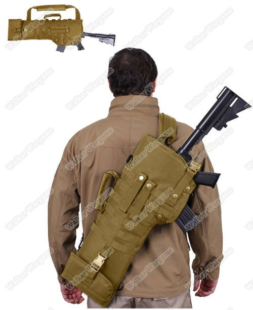 Other Airsoft - Tactical Shoulder Carry Or Molle Rifle Scabbard Fit M4 ...