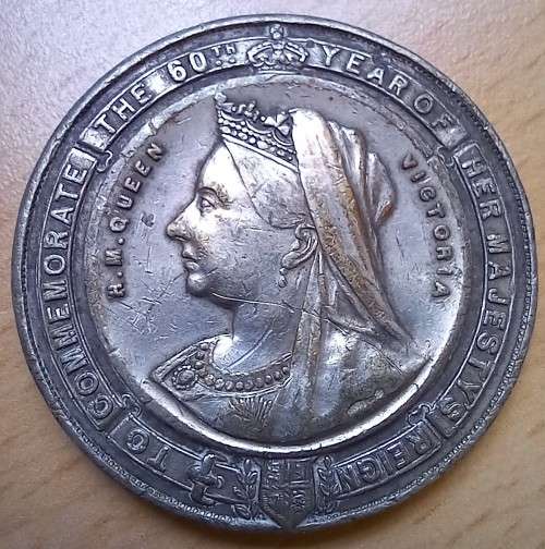 Commemorative - Queen Victoria 1897 Jubilee 60th year of reign ...