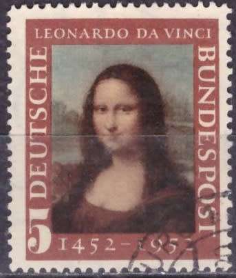 Germany & Colonies - GERMANY 1952 The Memorial Edition of Leonardo da ...