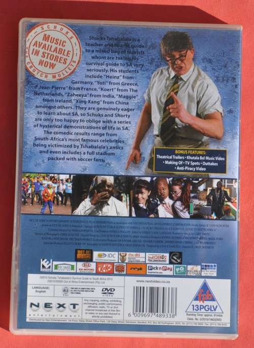Movies - Leon Schuster SCHUKS TSHABALALA`S SURVIVAL GUIDE TO SOUTH ...