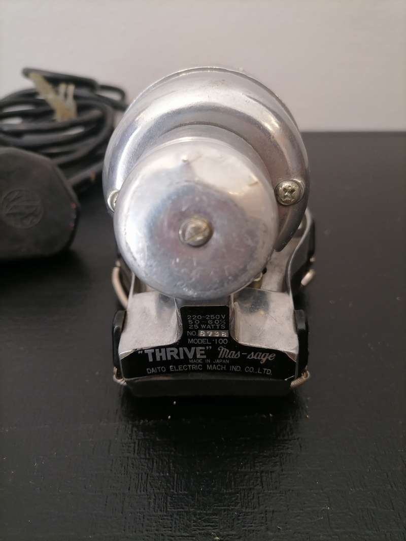 Electronic Muscle Stimulators - 1960`s - THRIVE PROFESSIONAL MASSAGER ...