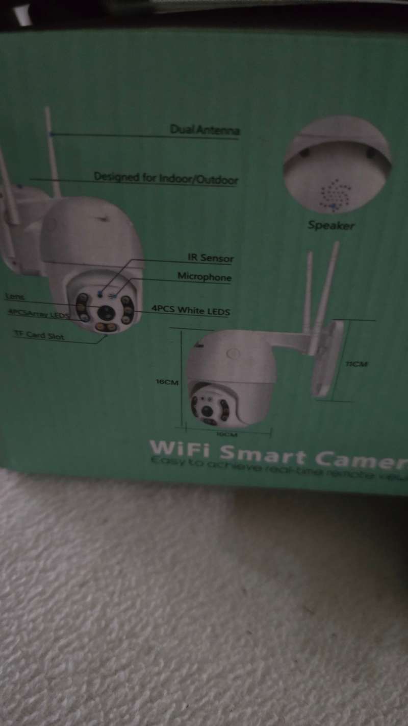 Surveillance Cameras - WIFI SMART CAMERA was sold for 215.00 on 19 Jun ...