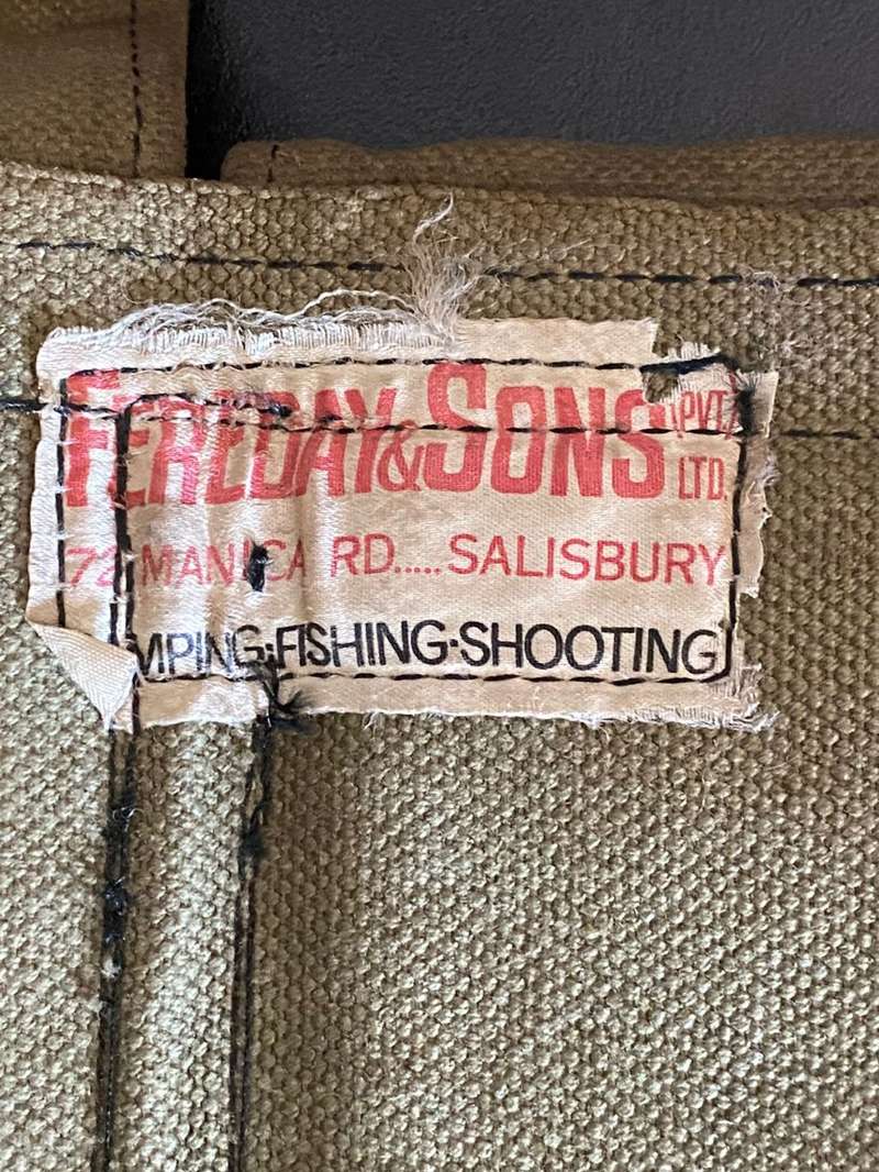 Kit - RHODESIAN FEREDAY AND SONS,SALISBURY-4 POCKET CHEST WEBBING ...