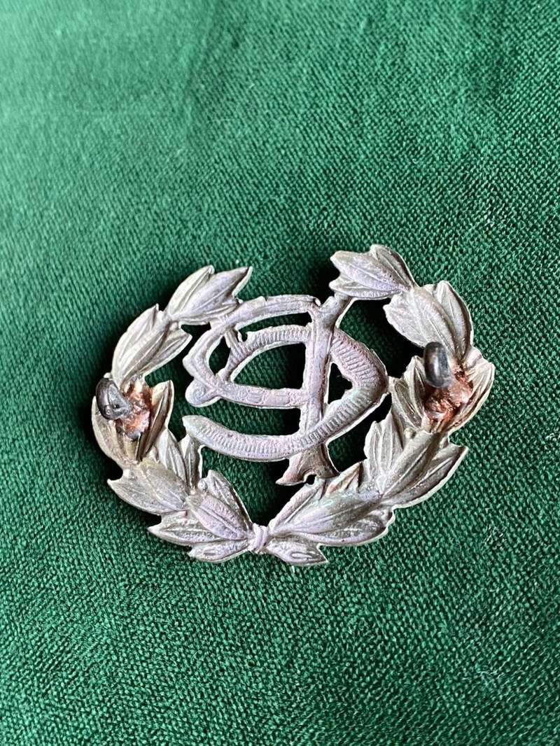 South African Army - CAPE POLICE,WHITE METAL CAP BADGE-WORN PRIOR TO ...