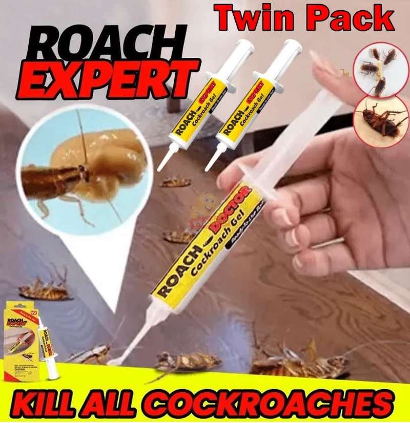 Other Home & Living - 2 X Roach Expert Cockroach Gel, is a strong and ...