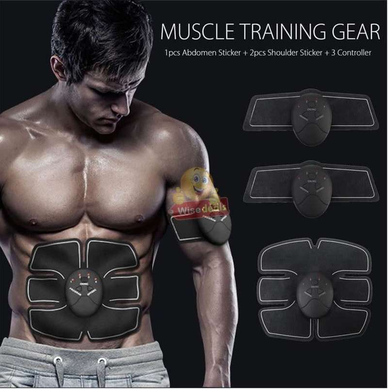 Electronic Muscle Stimulators - 6 Piece EMS Mobile-Gym 6-Pack Smart ...
