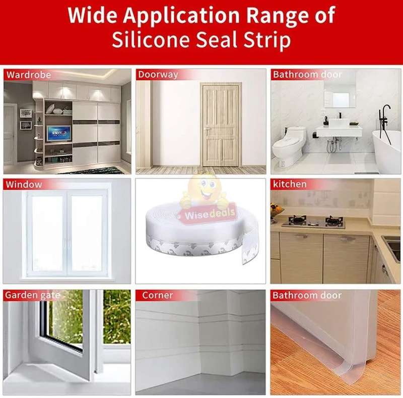 Glues & Adhesives - Super Strong Waterproof Self-Adhesive Silicone Seal ...