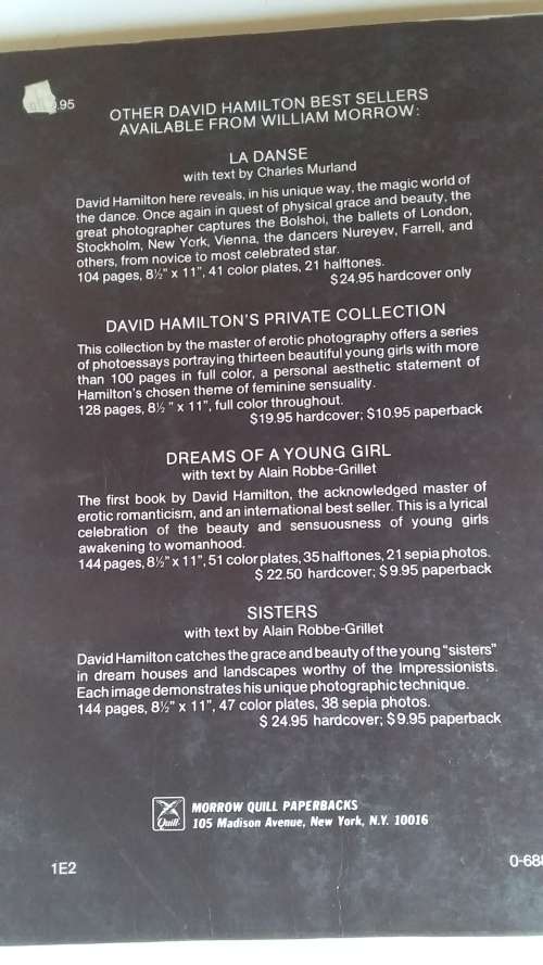 Art & Photography - The Best of David Hamilton (Photography) 1980 for ...