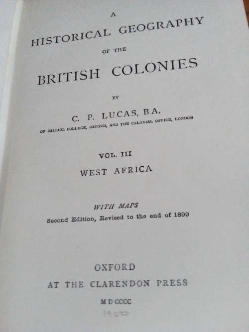 Other Antiquarian & Collectable - 1900? Historical Geography of the ...
