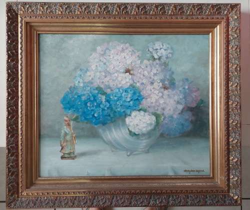 Paintings - Gorgeous, Henry John Dykman oil on board 600 x 500mm Value ...