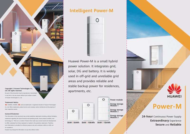 Inverters - Huawei Isitepower-M 1PH Back-Up Kit 5KW Inverter with 10KWh ...