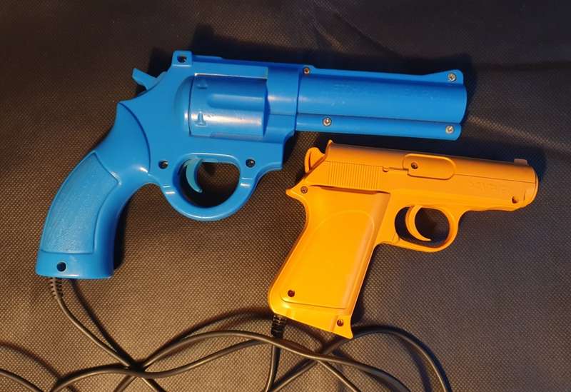 Controllers & Remotes - Vintage Kanomi The Justifier Blue Lethal Weapon ...