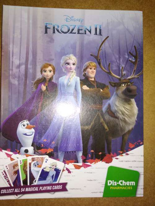 Trading Cards - Dischem Frozen 2 Album Trading cards - 1 Card Missing ...