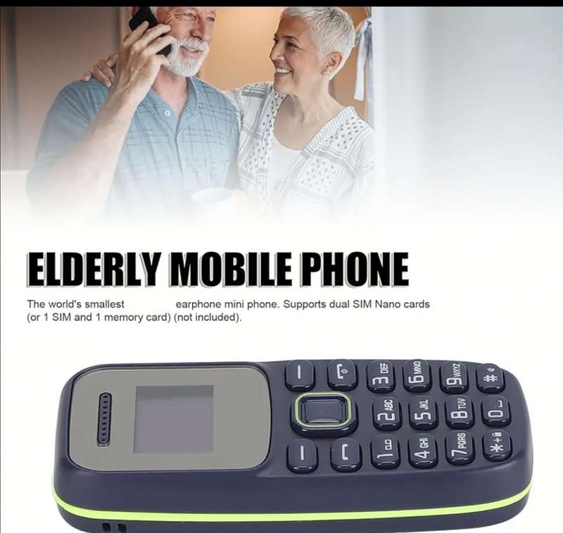 Nokia - BM310 Mini Mobile Phones Dual SIM Card Slots 2G GSM 0.66Inch ...