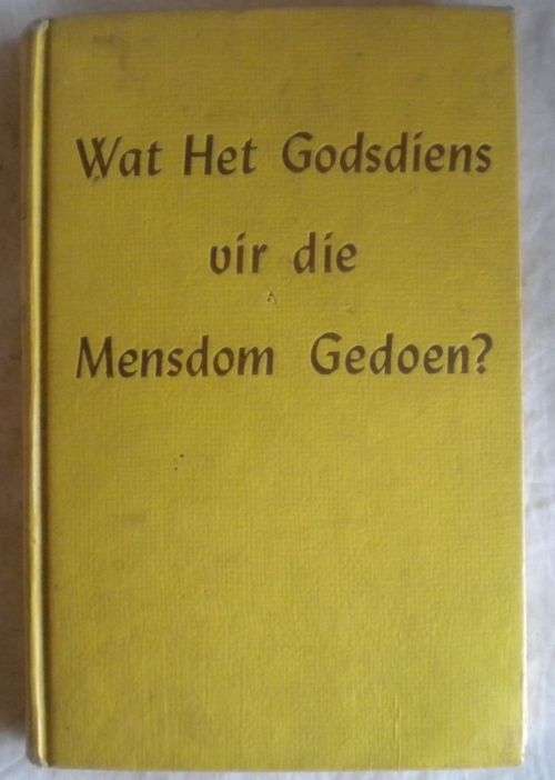 Philosophy, Religion & Spirituality - Wat het godsdiens vir die mensdom ...