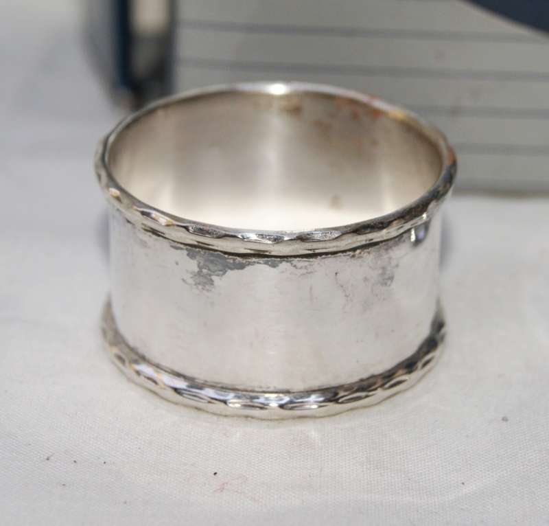 Silver - Box of 6 Assorted Serviette Rings Silver Plated for sale in ...