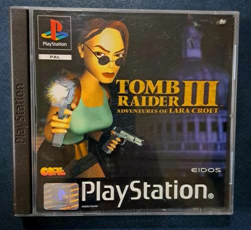 Games - Original PAL Sony PS1 - Tombraider 3 - Game Disc for sale in ...