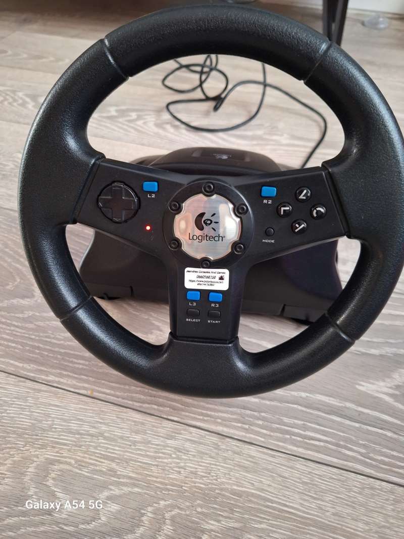 Racing Wheels & Seats - Logitech Playstation 2 Racing Wheel / Logitech ...