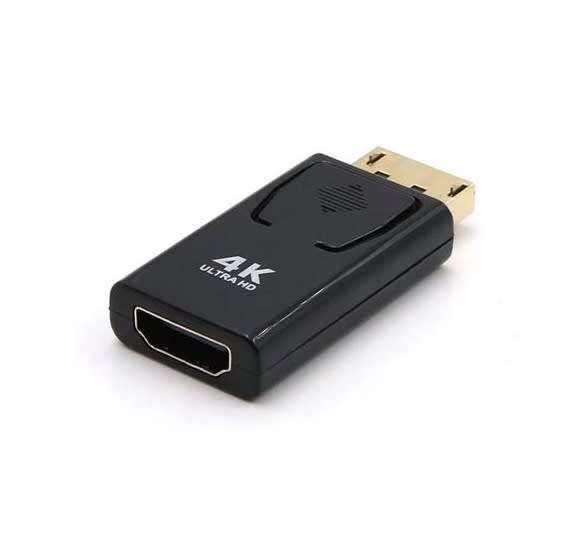 Adapters - DW DisplayPort To HDMI 4K Adapter For PC TV Projector for ...