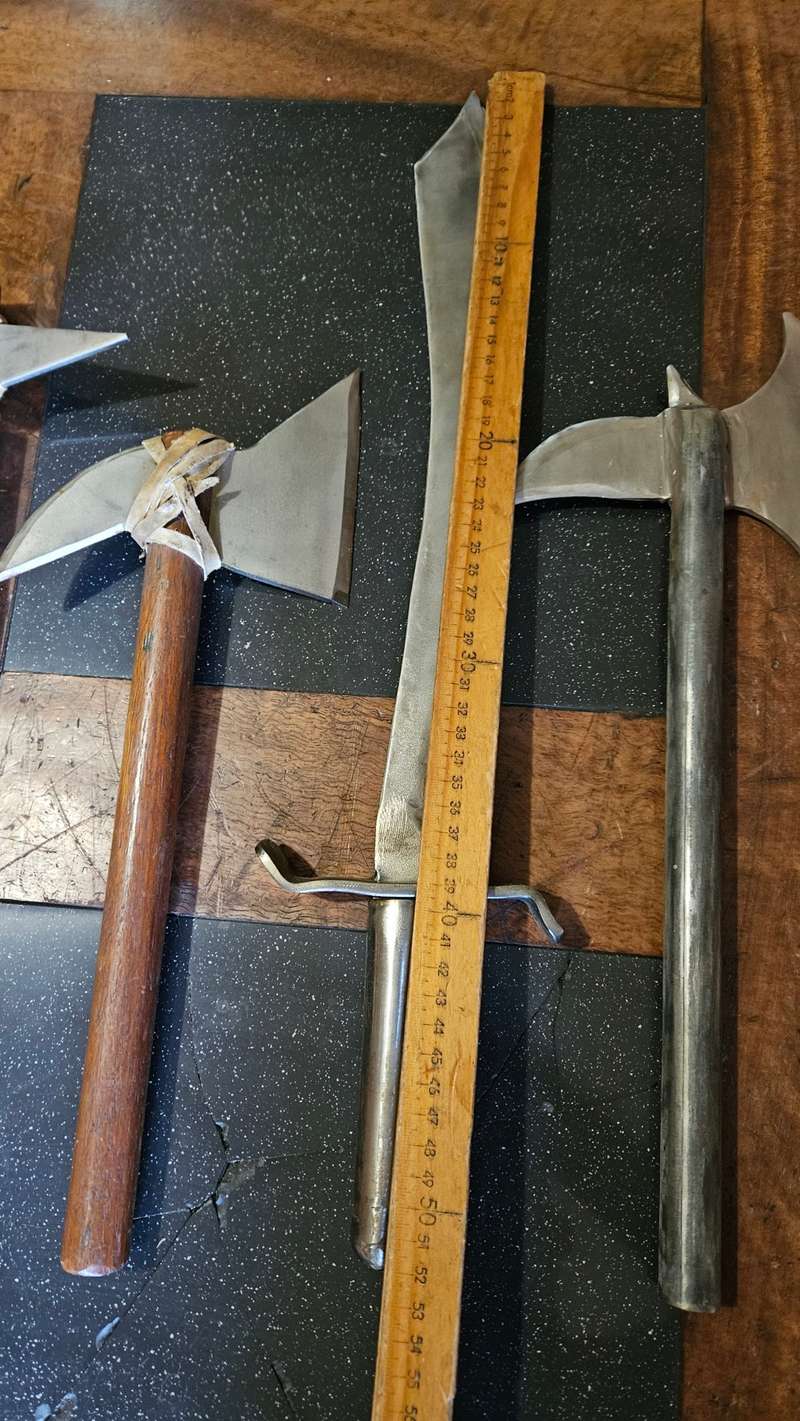 Other Antiques & Collectables - Axe Collection Plus Sword was sold for ...
