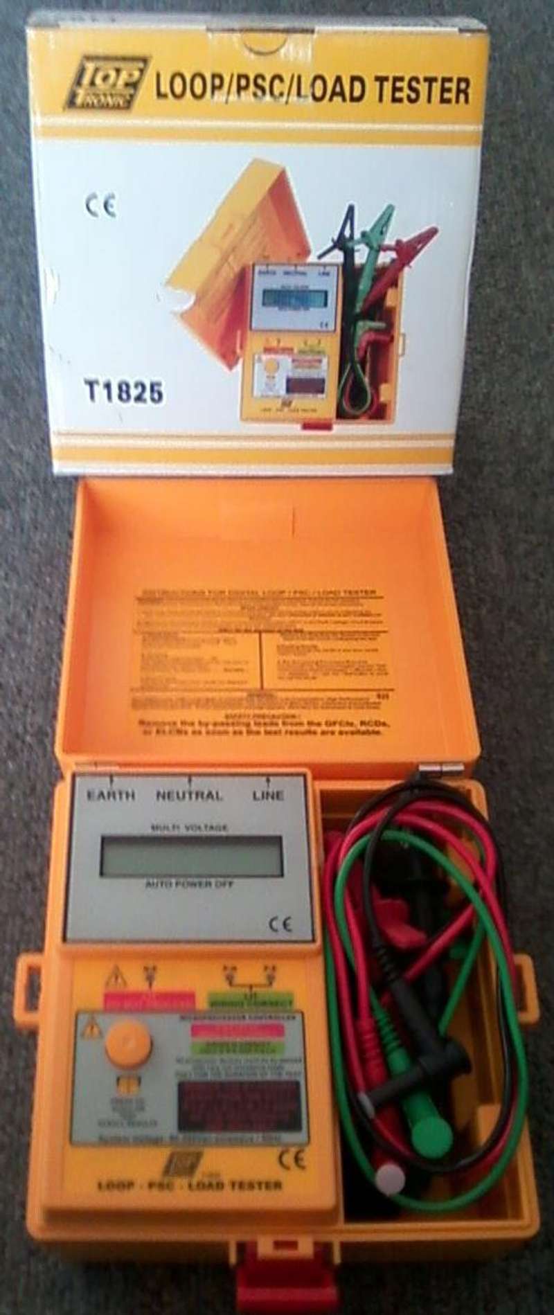 Electrical Equipment & Tools - T1825 TopTronic Loop/PSC/Load Tester ...