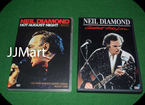 Other Music DVDs - Neil Diamond DVD's x 2 was sold for 6.00 on 31 Jul ...
