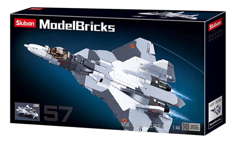 Other LEGO & Building Toys - Sluban Sukhoi Su-57 Stealth Fighter Jet ...