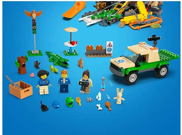 LEGO Sets - LEGO® City Wild Animal Rescue Missions Building Kit 60353 ...