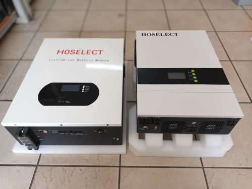 Inverters - Combo 5.5KW 48V Hoselect non Parallel inverter with a 48V ...