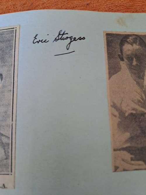 Sporting Memorabilia - Eric Sturgess,Famed SA tennis Player,original ...