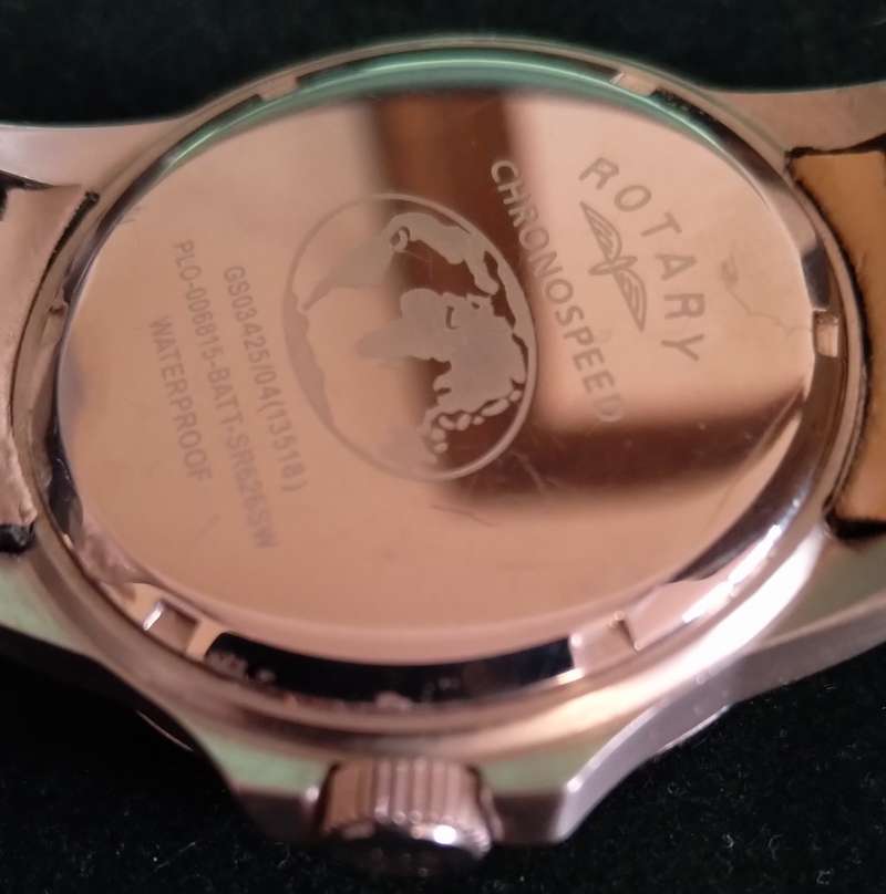 Men's Watches - ROTARY Mens watch Rare Luminous Day & Date Chronospeed ...