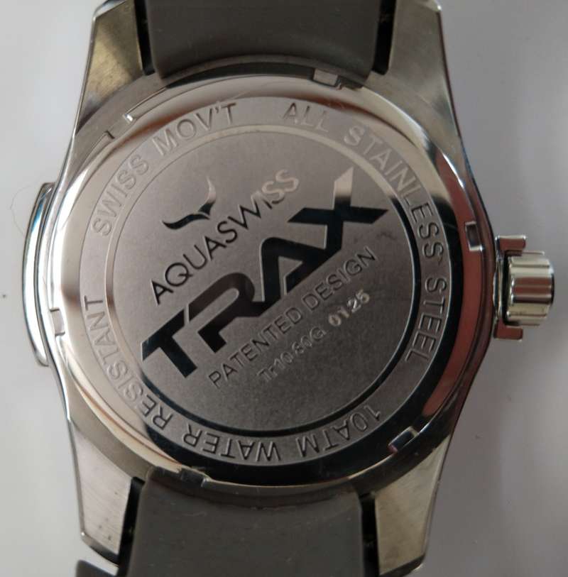 Men's Watches - AQUASWISS Men`s Trax Grey Chronograph Swiss Watch was sold for 526.00 on 7 Jul ...