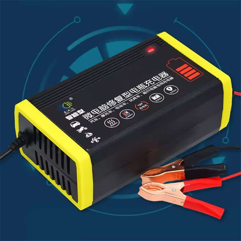 Battery Chargers - Intelligent Microcomputer Repair Battery Charger Car ...