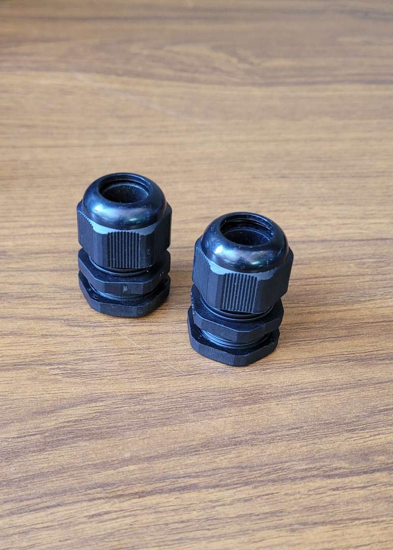 Wiring - Electrical Distribution Box PVC Fasteners M24 x 1.5 BLACK/GREY ...