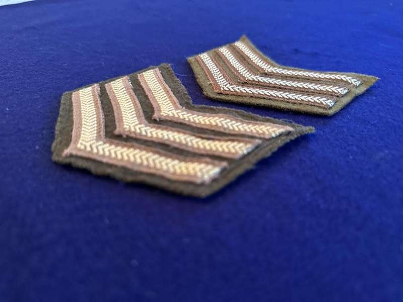 South African Army - SADF Sergeant Rank Pair - Material for sale in ...