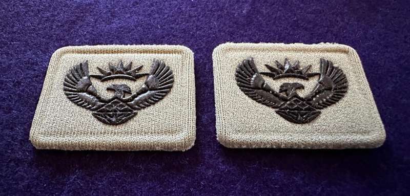 South African Army - SA Army Rank Insignia Major Embossed Badge - Set ...