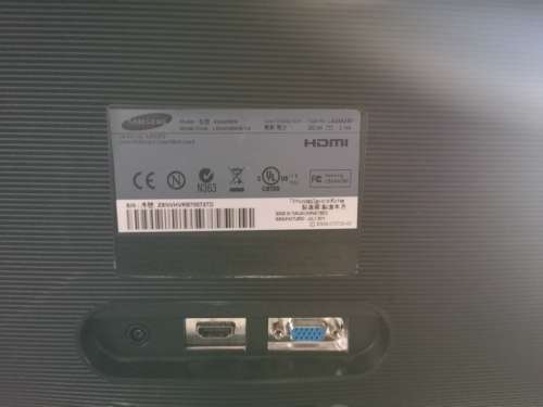 Monitors - Samsung SyncMaster S24A350H HD 24` LED Monitor - Rose Black ...