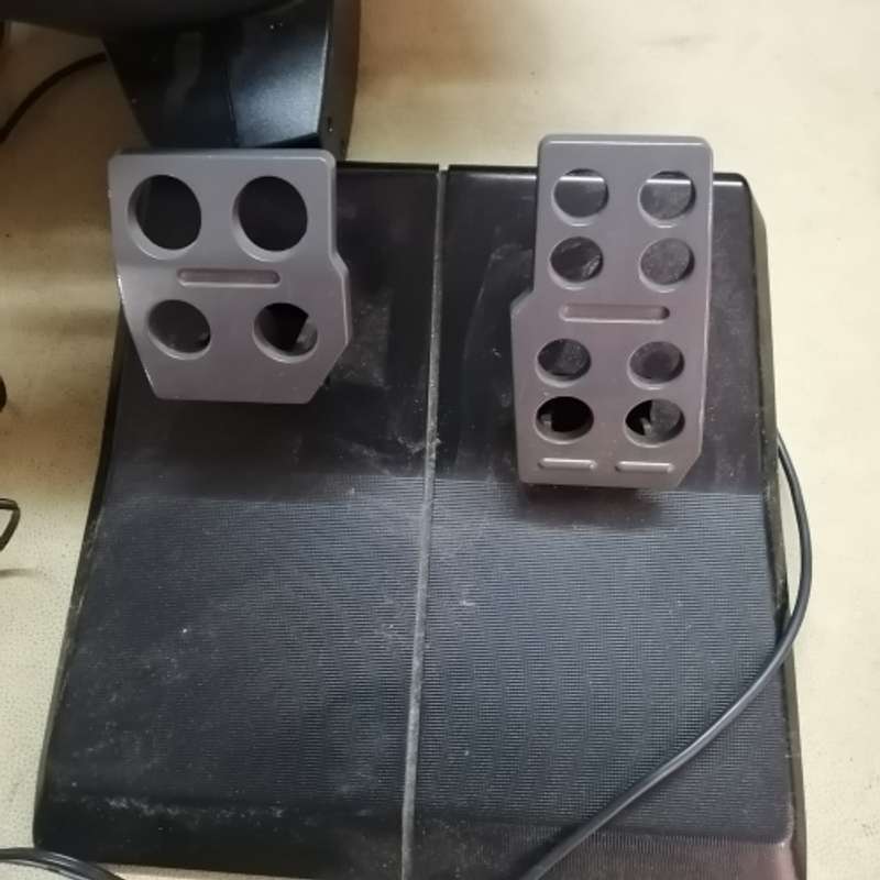 Controllers & Remotes - Logitech Driving Force Feedback ps2 Racing ...