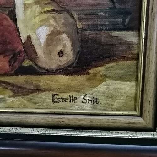 Paintings - BEAUTIFUL OIL ON BOARD SIGNED BY ESTELLE SMIT was sold for ...