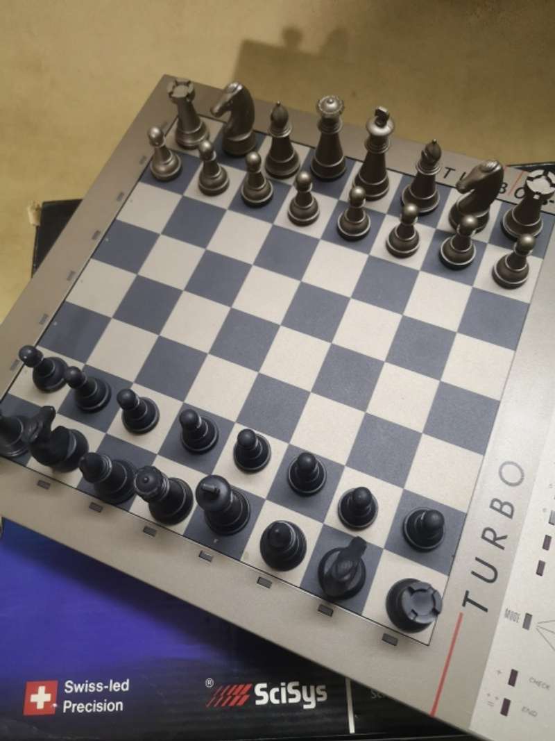 Chess, Draughts & Checkers - ORIGINAL VINTAGE KASPAROV TURBO S-24K ...