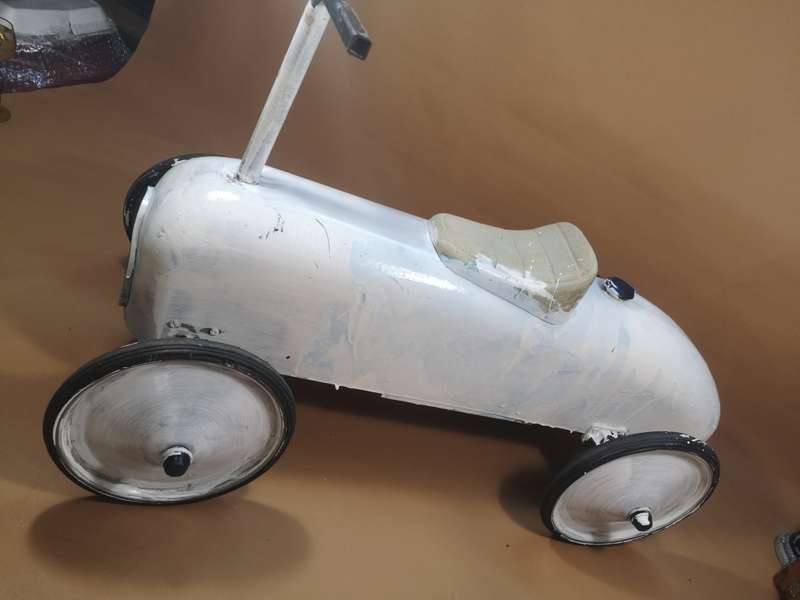 Cars - Original Vintage Gollnest & Kiesel German Push Pedal Car Metal ...