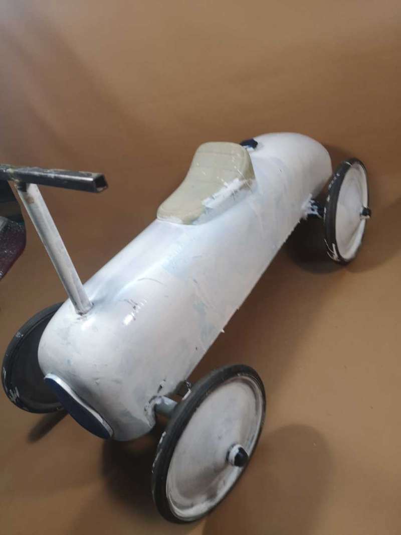 Cars - Original Vintage Gollnest & Kiesel German Push Pedal Car Metal ...
