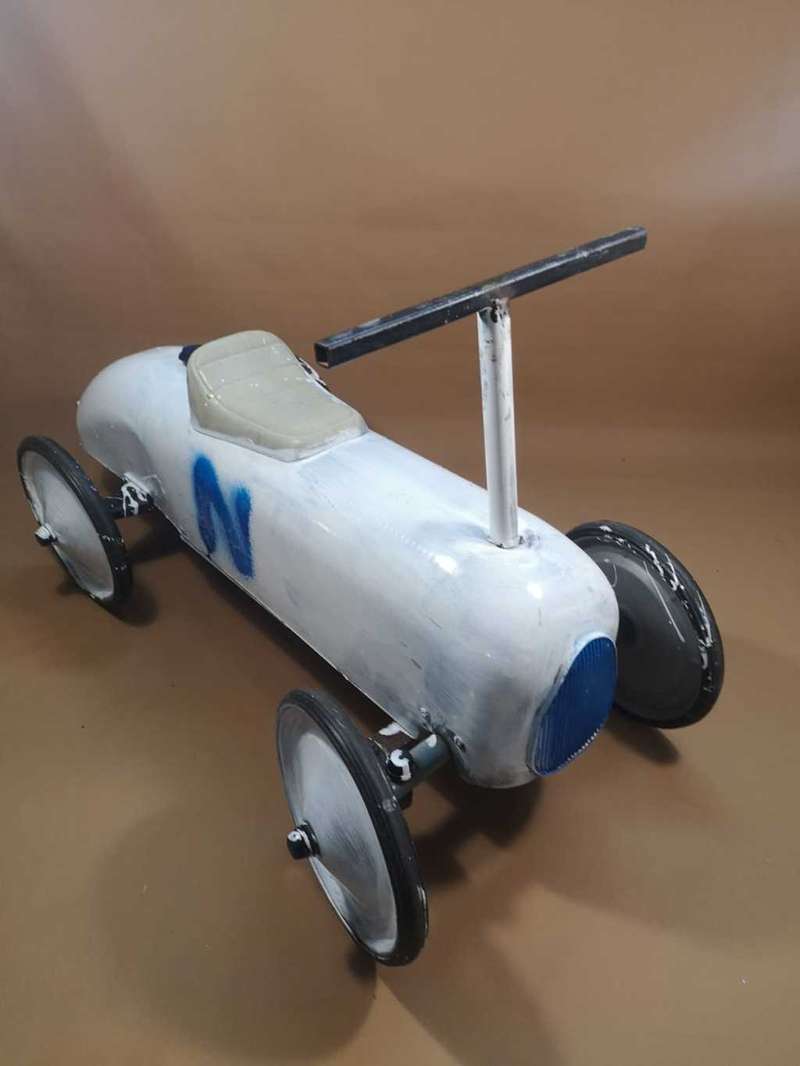 Cars - Original Vintage Gollnest & Kiesel German Push Pedal Car Metal ...