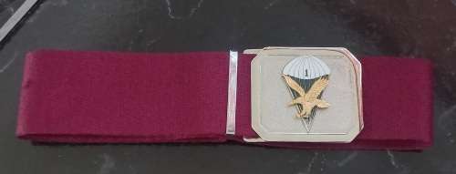 Belts & Buckles - SADF 1 PARACHUTE BATTALION STABLE BELT was listed for ...