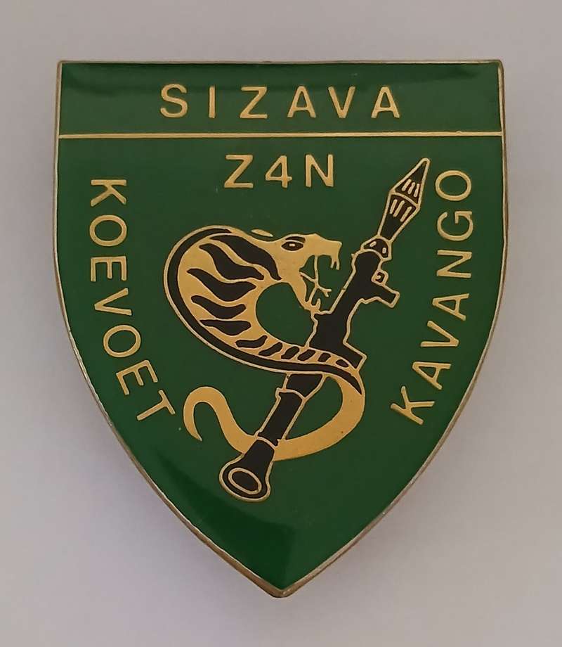 South African Army - SWA POLICE KOEVOET SIZAVA Z4N KAVANGO SHOULDER ...