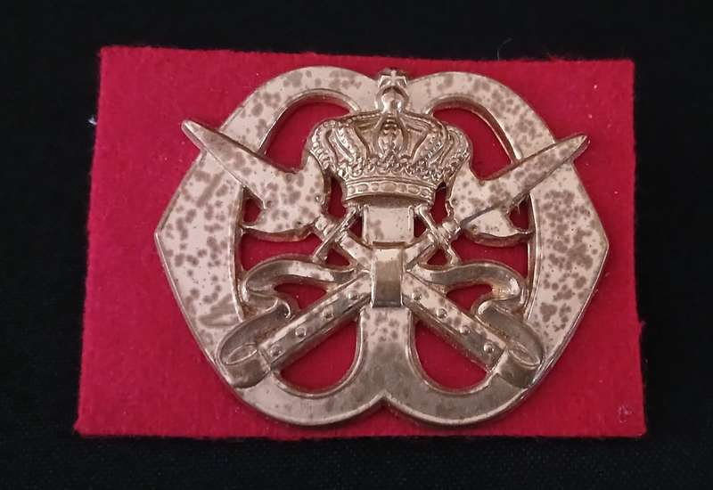 International Badges & Insignia - DUTCH ARMY ROYAL MILITARY SCHOOL CAP ...